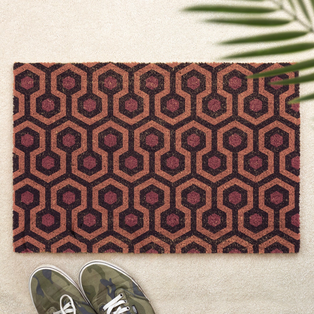 Overlook Hotel Brush Door Mat Front Door Mat Printed Horror Movie ...