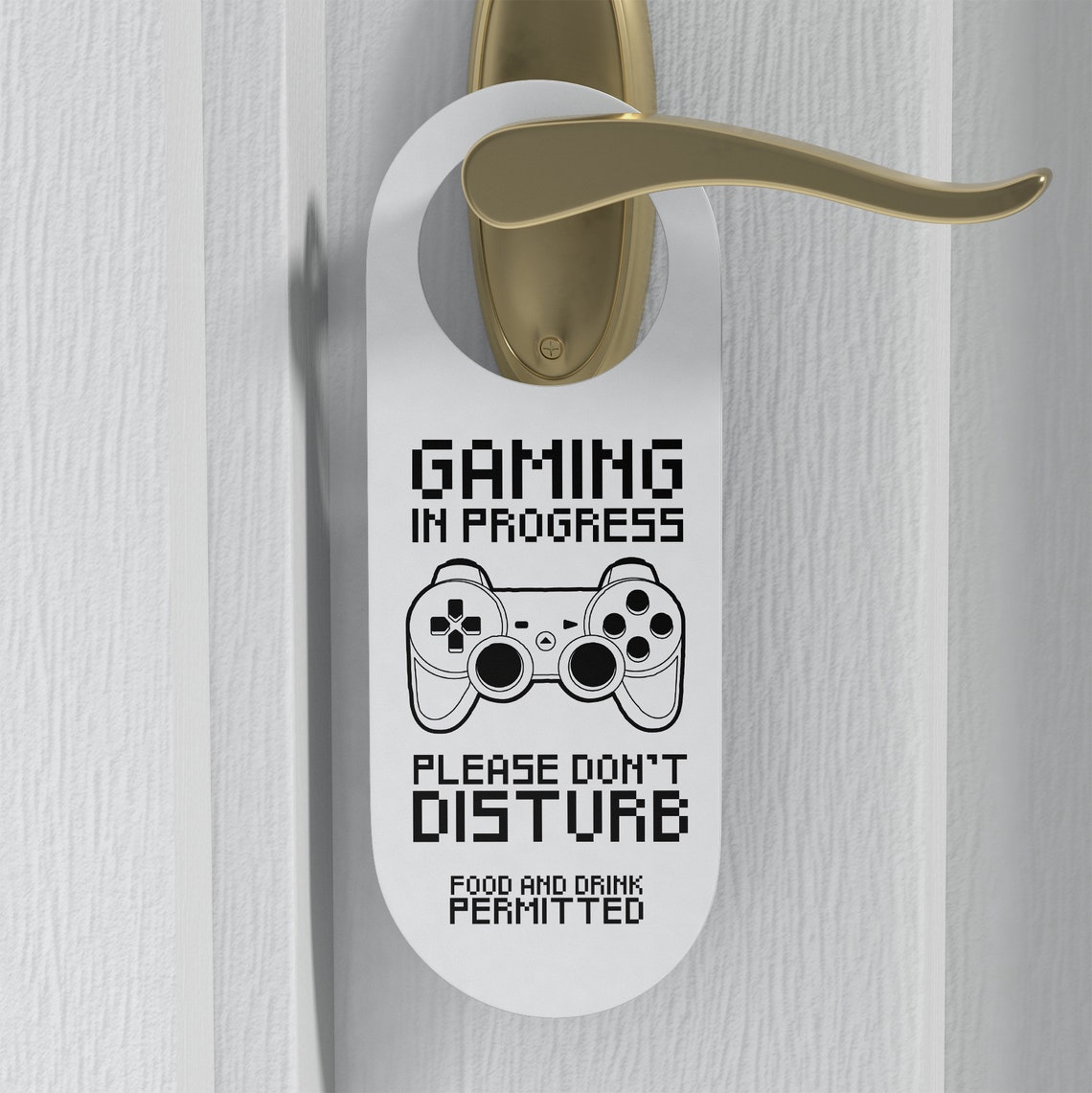 Personalised Kids Door Hanger Gaming Door Hanger - Etsy