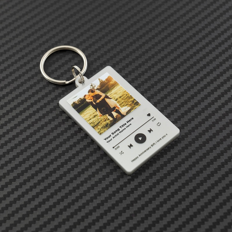 Song Keychain Personalised Album Keyring Music Boyfriend - Etsy