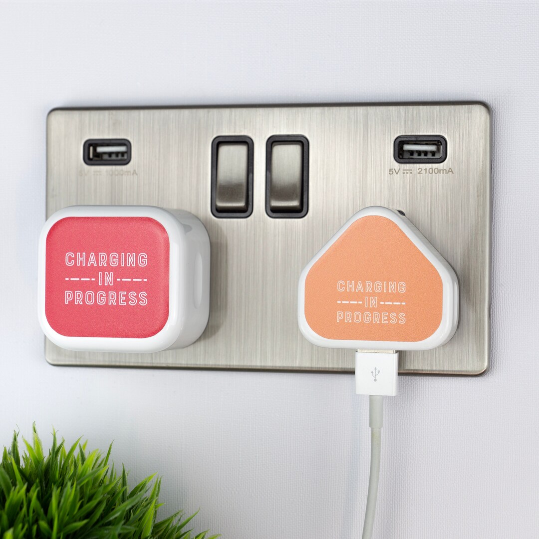 Vinyl Plug Sticker Custom Charging Point - Etsy