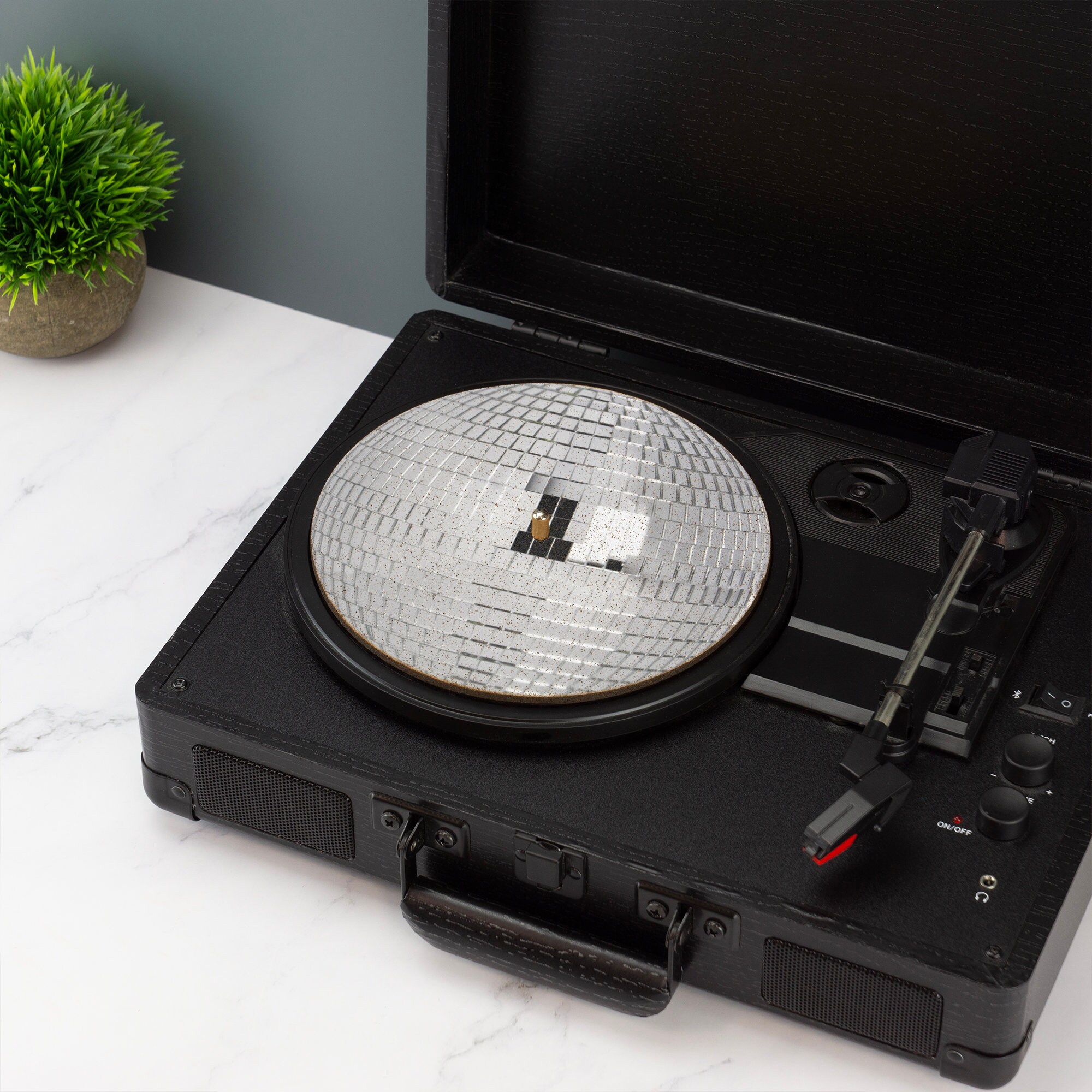 Disco Ball Record Player Slip Mat Turn Table DJ Slip Mat - Etsy