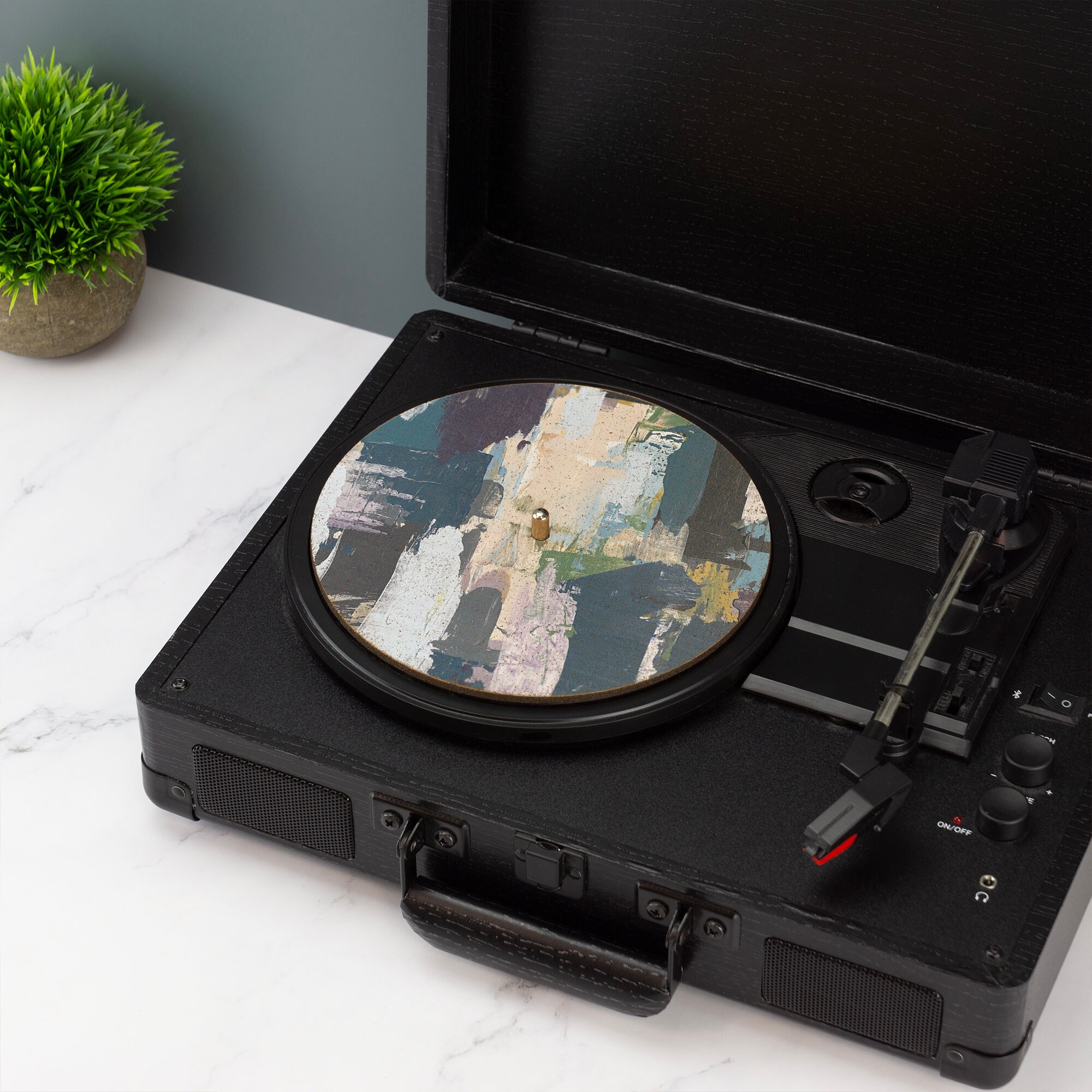 Paint Effects Record Player Slip Mat Turntable DJ Slip Mat - Etsy