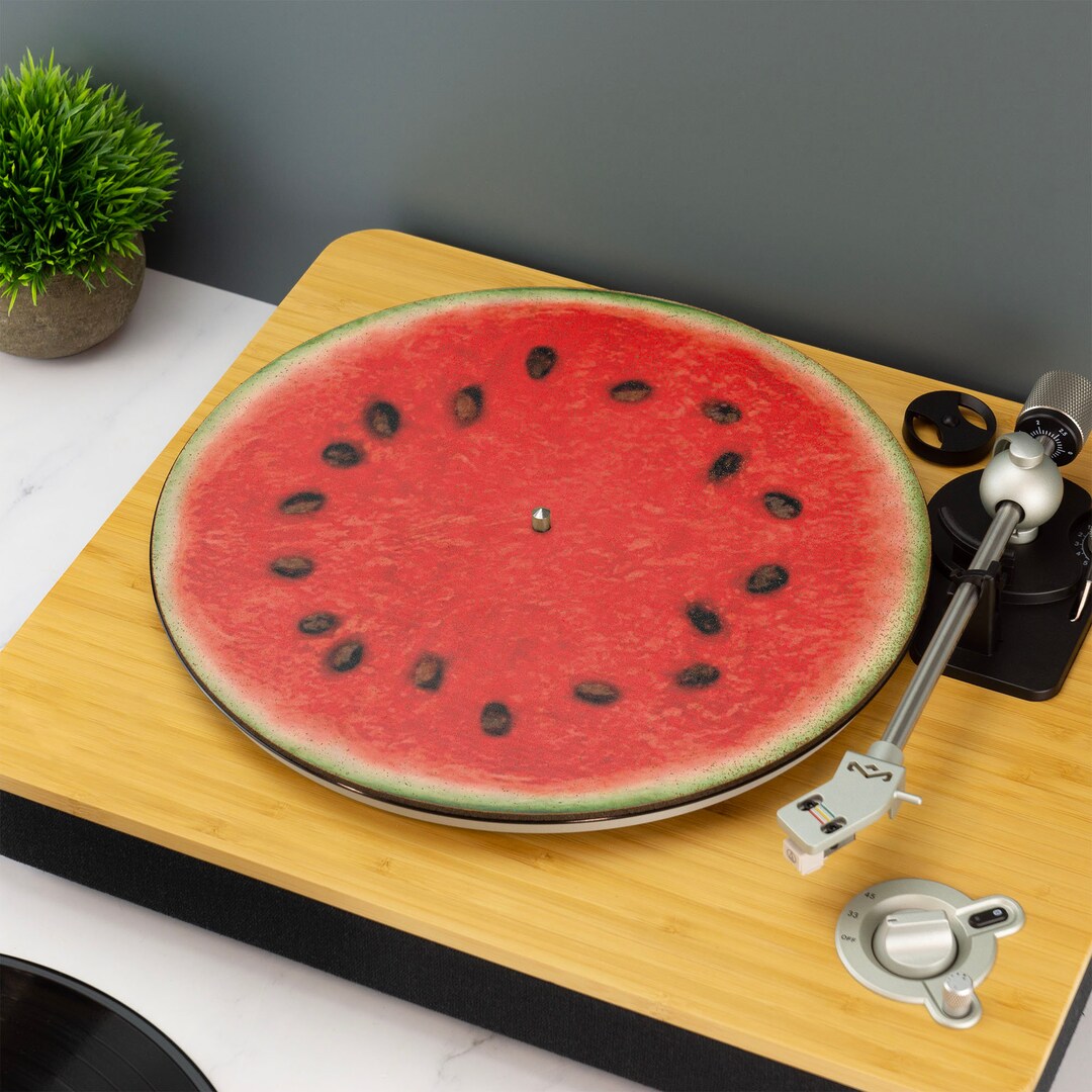 Watermelon Record Player Slip Mat Turn Table DJ Slip Mat - Etsy