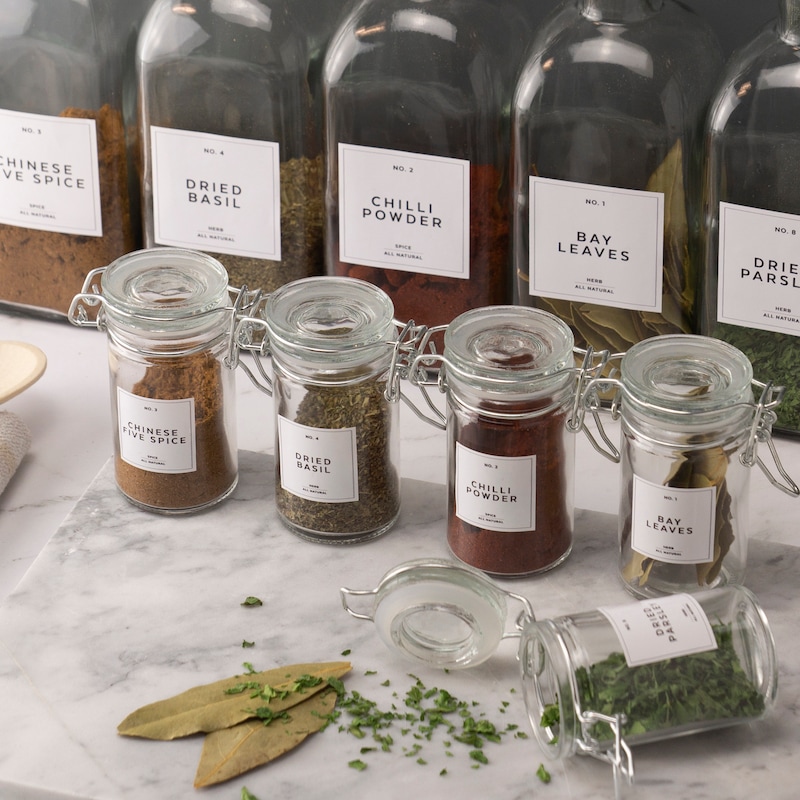 Spice Jar Label - Etsy