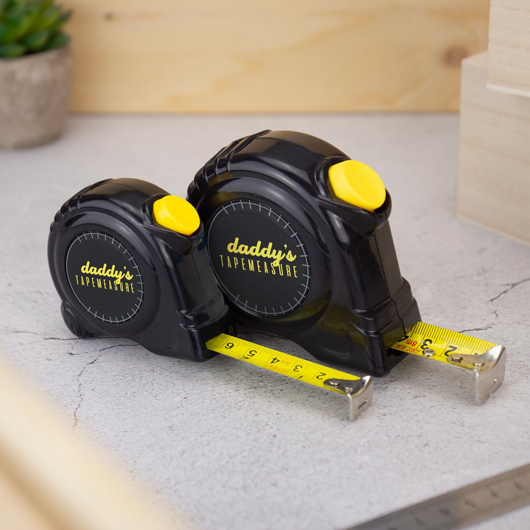 Personalised Tape Measure Gift for Men Fathers Day DIY Dad 2 Sizes ...