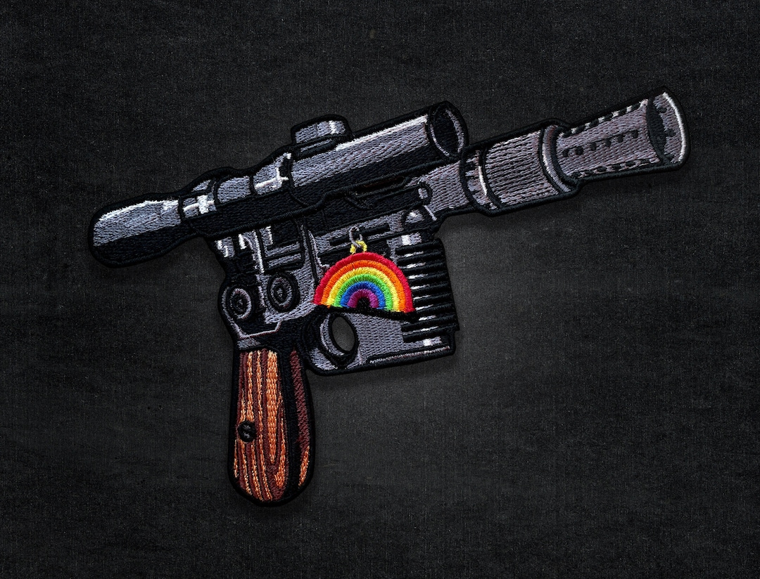 Rainbow Blaster Patch - Etsy