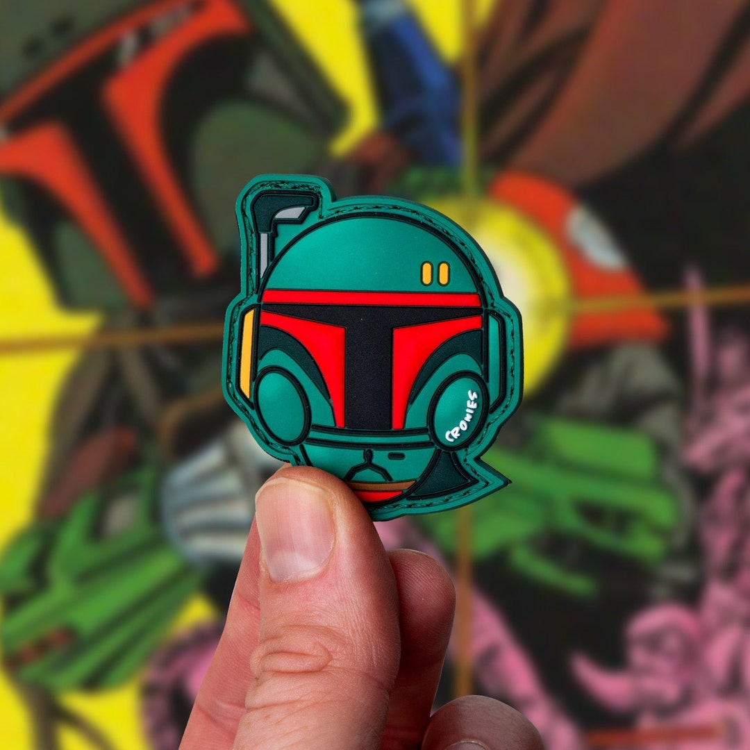 Boba Fett Cronies PVC Morale Patch #25 - Etsy