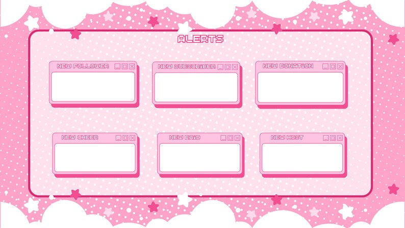 Pink Gamer Animated Twitch Pack Gaming, 90s, Retro, Technology ...