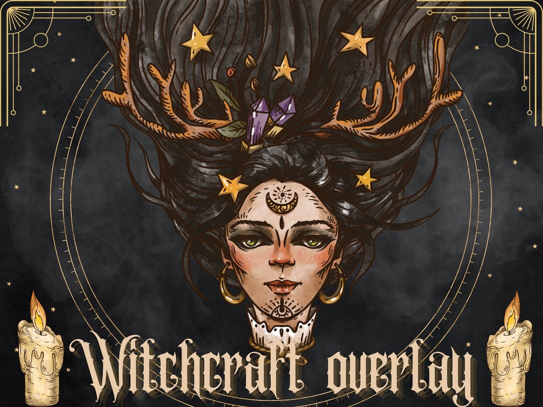 Witchcraft Animated Twitch Pack Witch, Dark, Magic, Occult, Esoterism ...