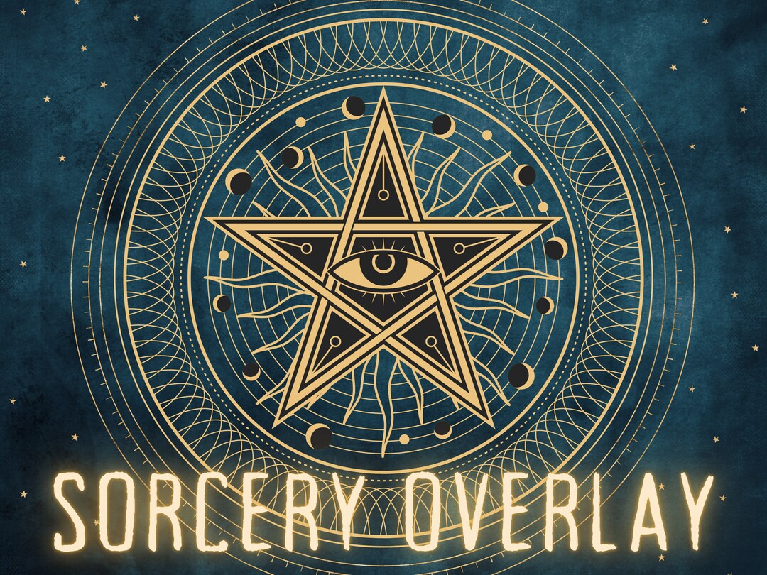 Sorcery Animated Twitch Pack Witchcraft, Magic, Third Eye, Pentacle ...