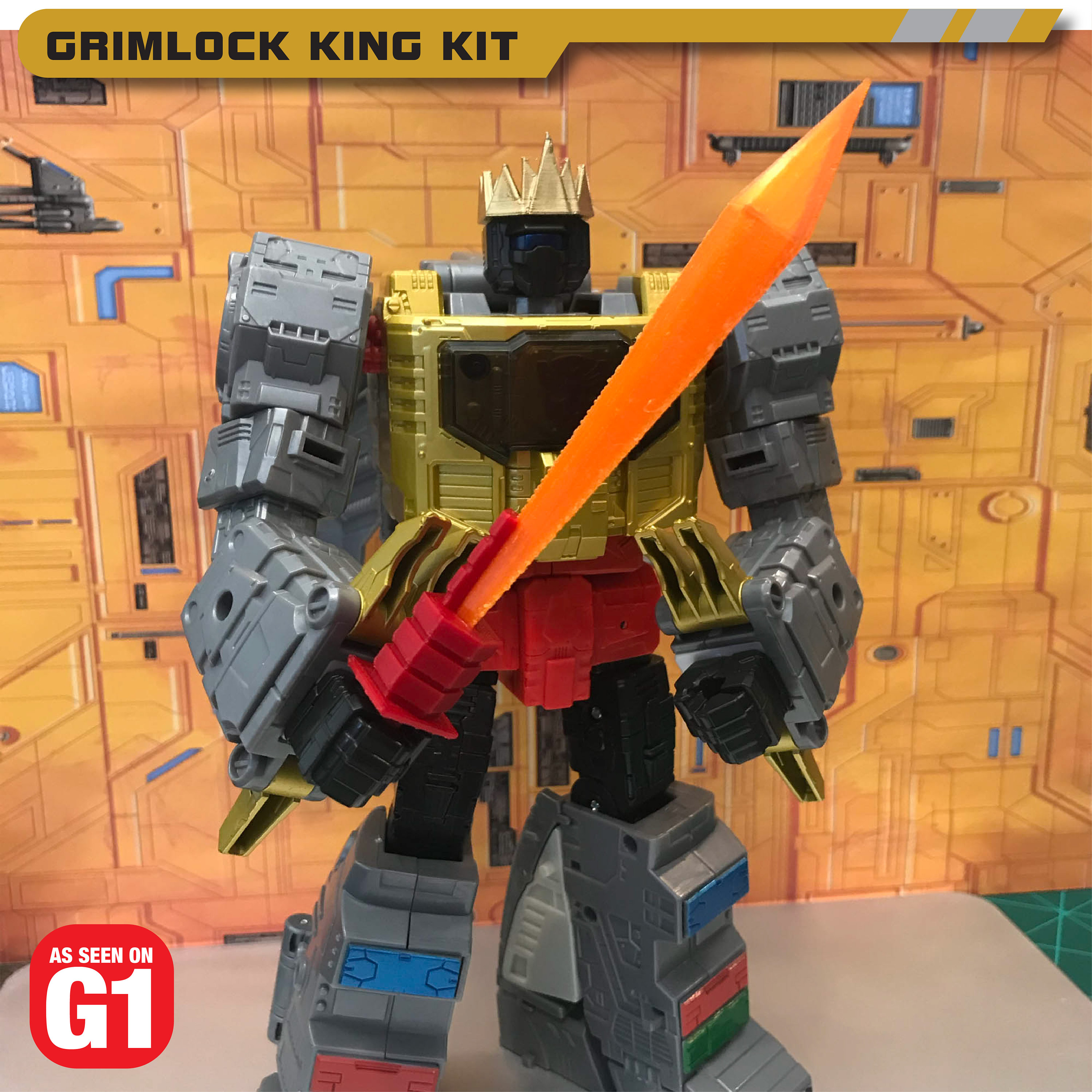 Studio Series Grimlock - King Kit - Etsy