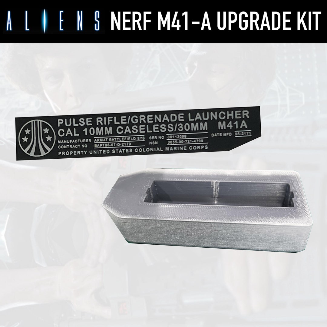 NERF LMTD ALIENS M41-A Upgrade Kit - Etsy