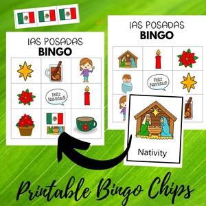 Holidays Around the World Las Posadas Bingo Christmas in Mexico ...