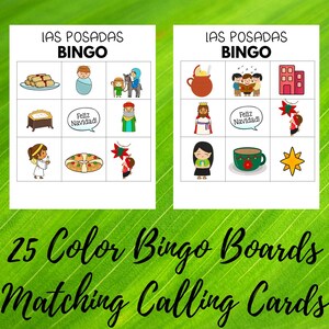Holidays Around the World Las Posadas Bingo Christmas in Mexico ...