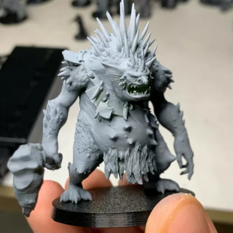 River Trolls x4 Tabletop Miniature Wargames and Proxy RPG | Etsy