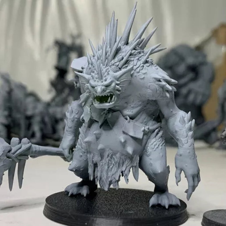 River Trolls x4 Tabletop Miniature Wargames and Proxy RPG | Etsy