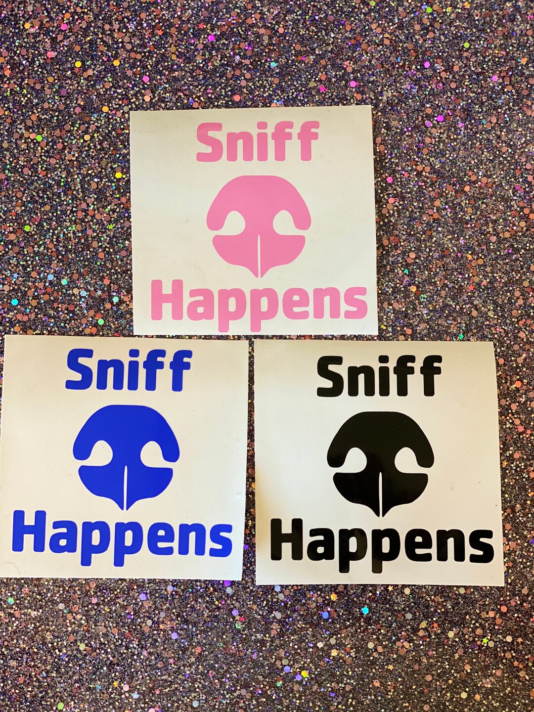 Sniff Happens, Scent Work,Nose Work Decal - Etsy Österreich