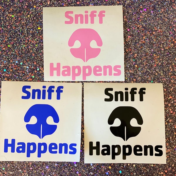 Scent Work Sticker - Etsy