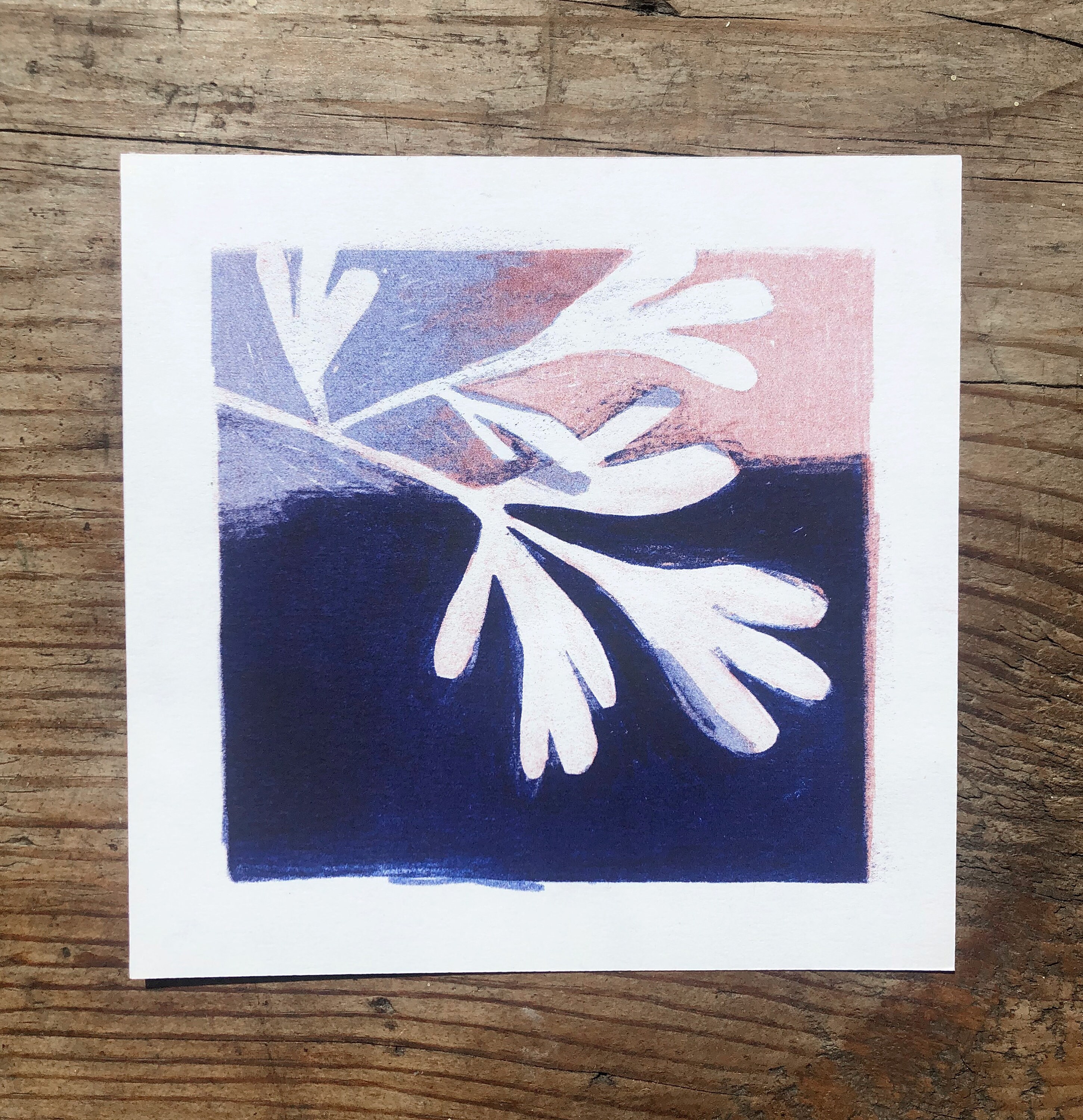 Series of 4 print in 2-color risography Risograph print | Etsy