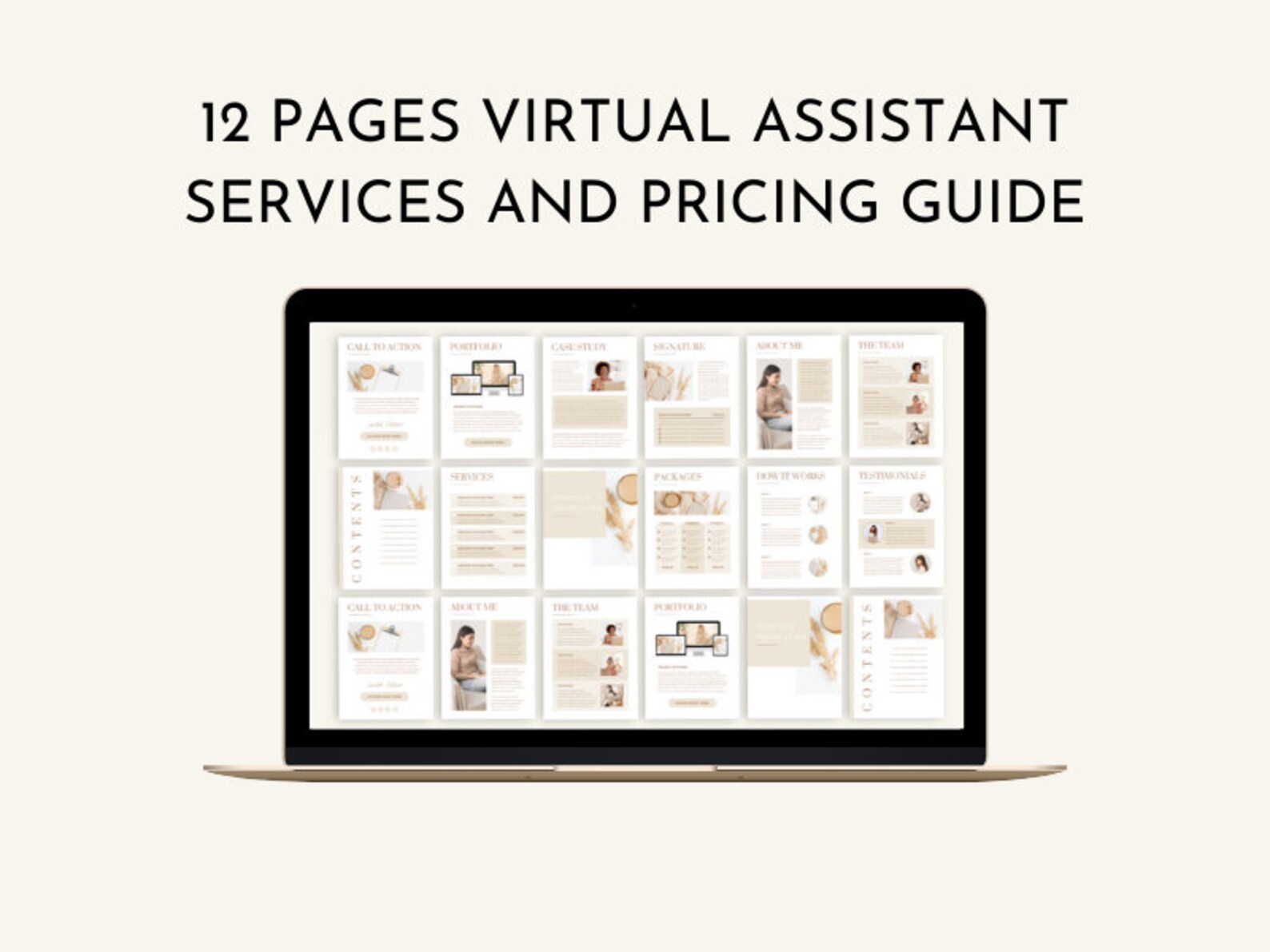 Virtual Assistant Services and Pricing Guide Template - Etsy Canada