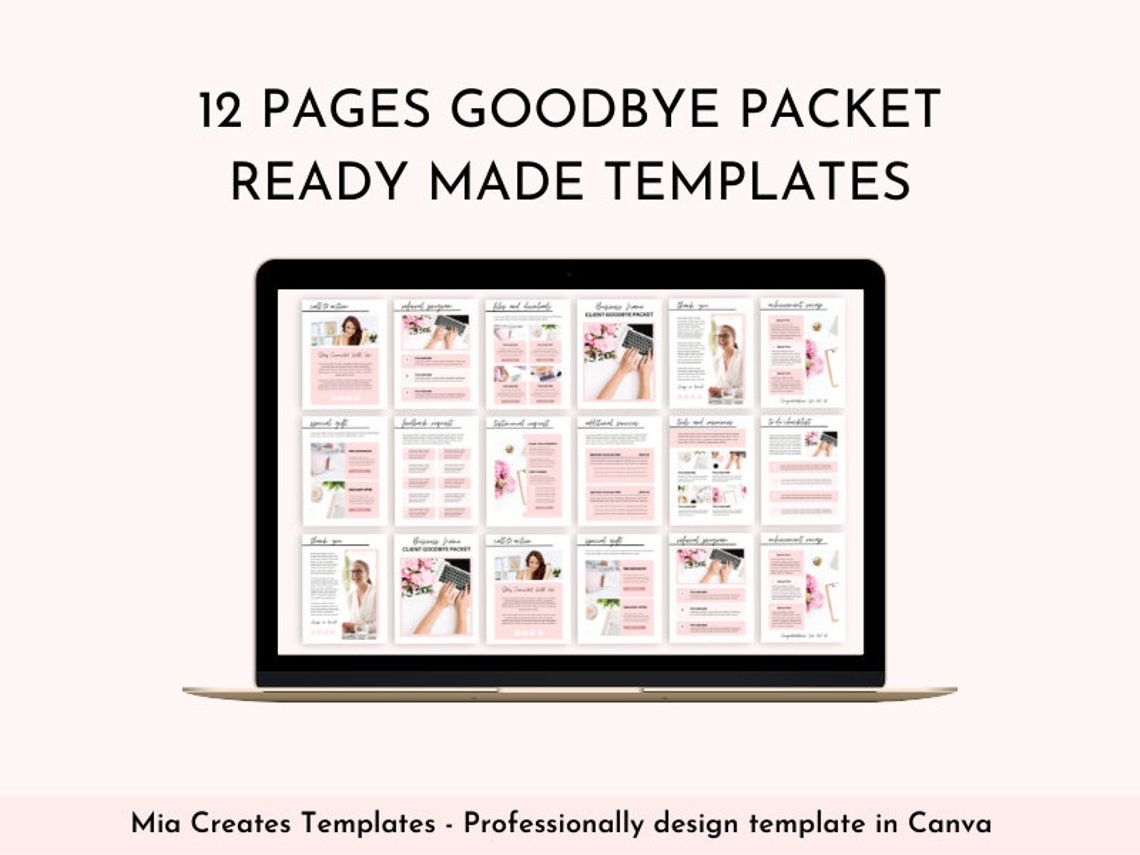Client Goodbye Packet Template Client Exit Packet Client - Etsy Canada