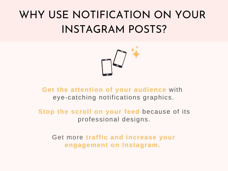 Instagram Notification Post Templates for Canva, Reminders, Alerts ...