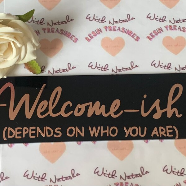 Funny Welcome Sign - Etsy UK