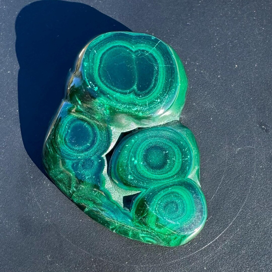 Malachite Free Form – Transformation & Protection Crystal – Polished ...