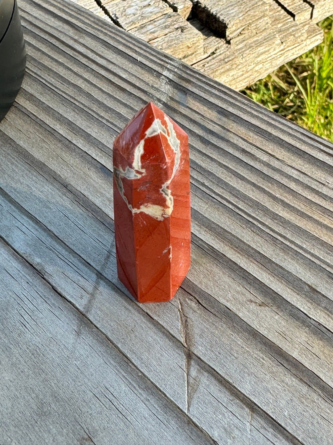 Red Jasper Tower for Stability and Grounding, Crystal Tower, Healing Crystal, Crystal Points ...