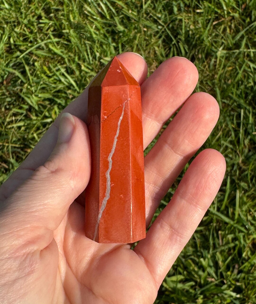 Red Jasper Tower | Grounding, Strength, and Vitality | Root Chakra ...