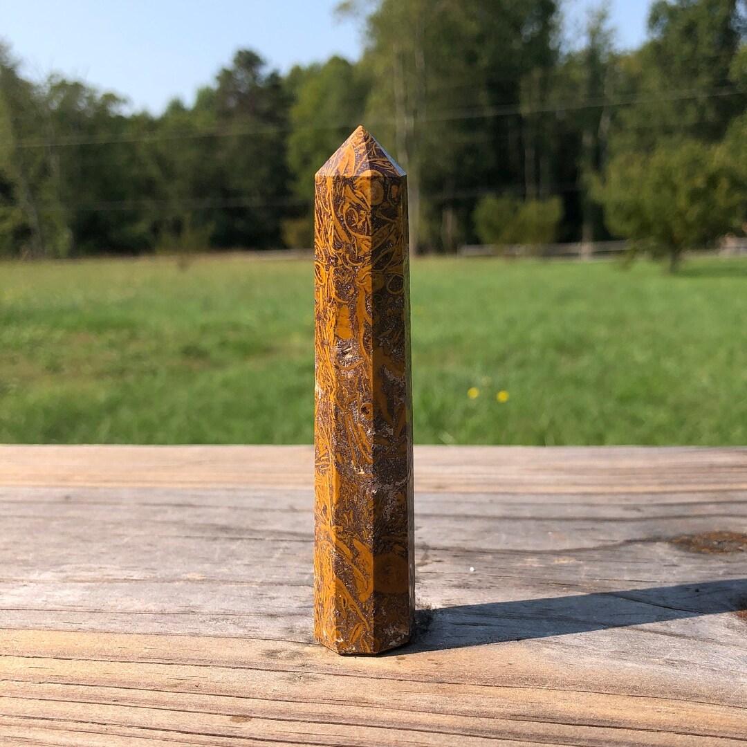 Calligraphy Stone Tower for Spiritual Awakening & Creativity - Etsy