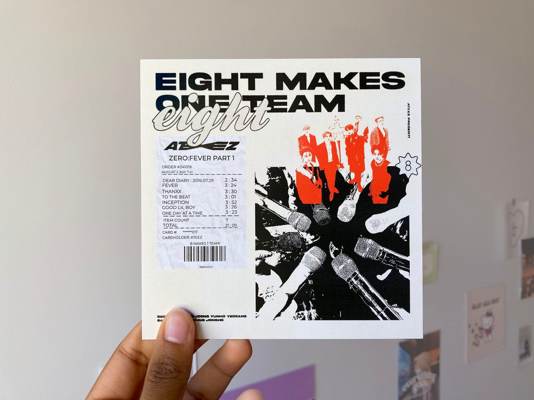 ATEEZ 81 Team Art Print - Etsy UK