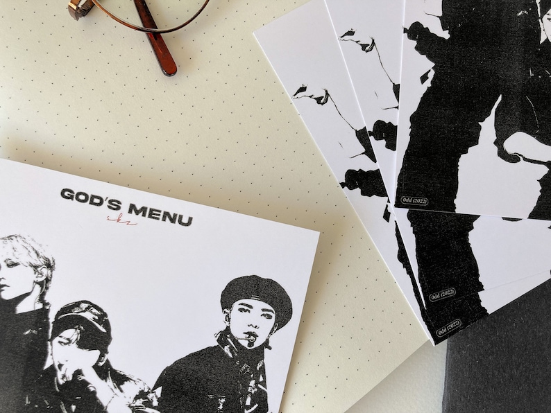 STRAY KIDS SKZ Gods Menu Art Print - Etsy