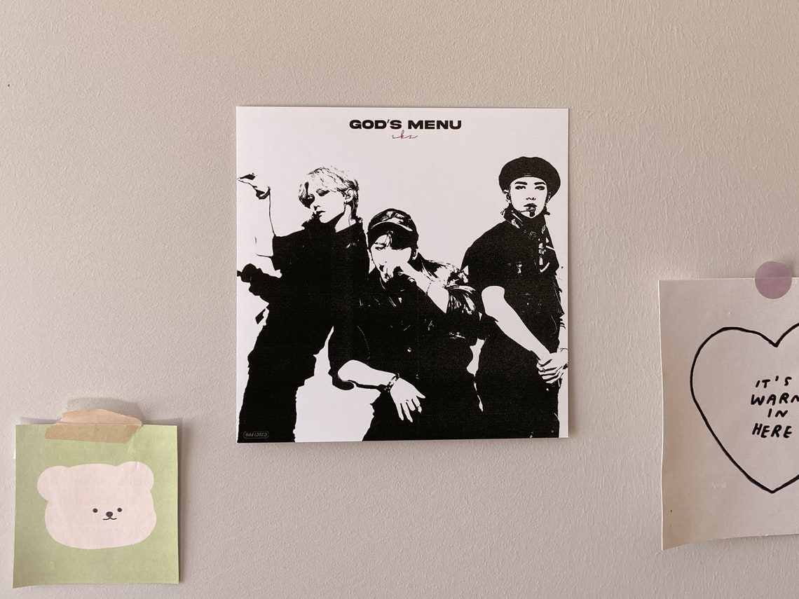 STRAY KIDS SKZ Gods Menu Art Print - Etsy