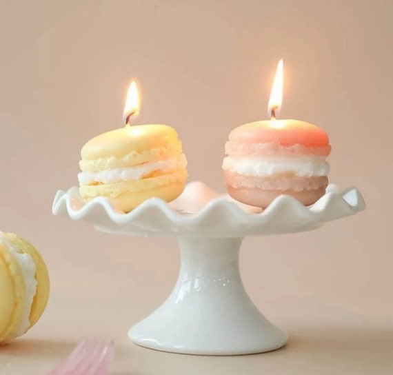 MJ Macaroon Candles Set of 3 - Etsy