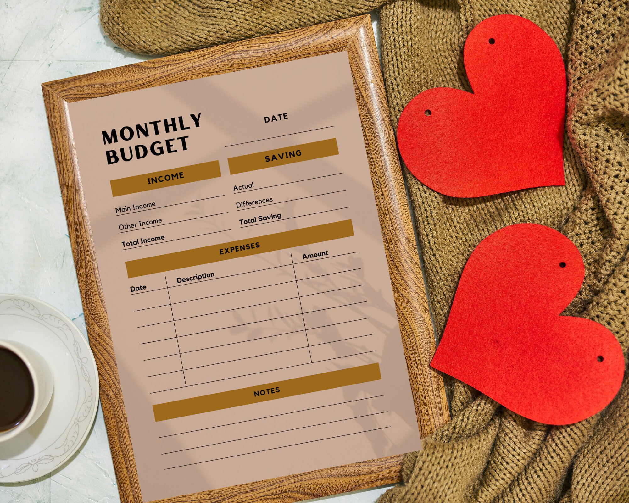 Monthly Budget Printable Budget Template Budget Binder - Etsy