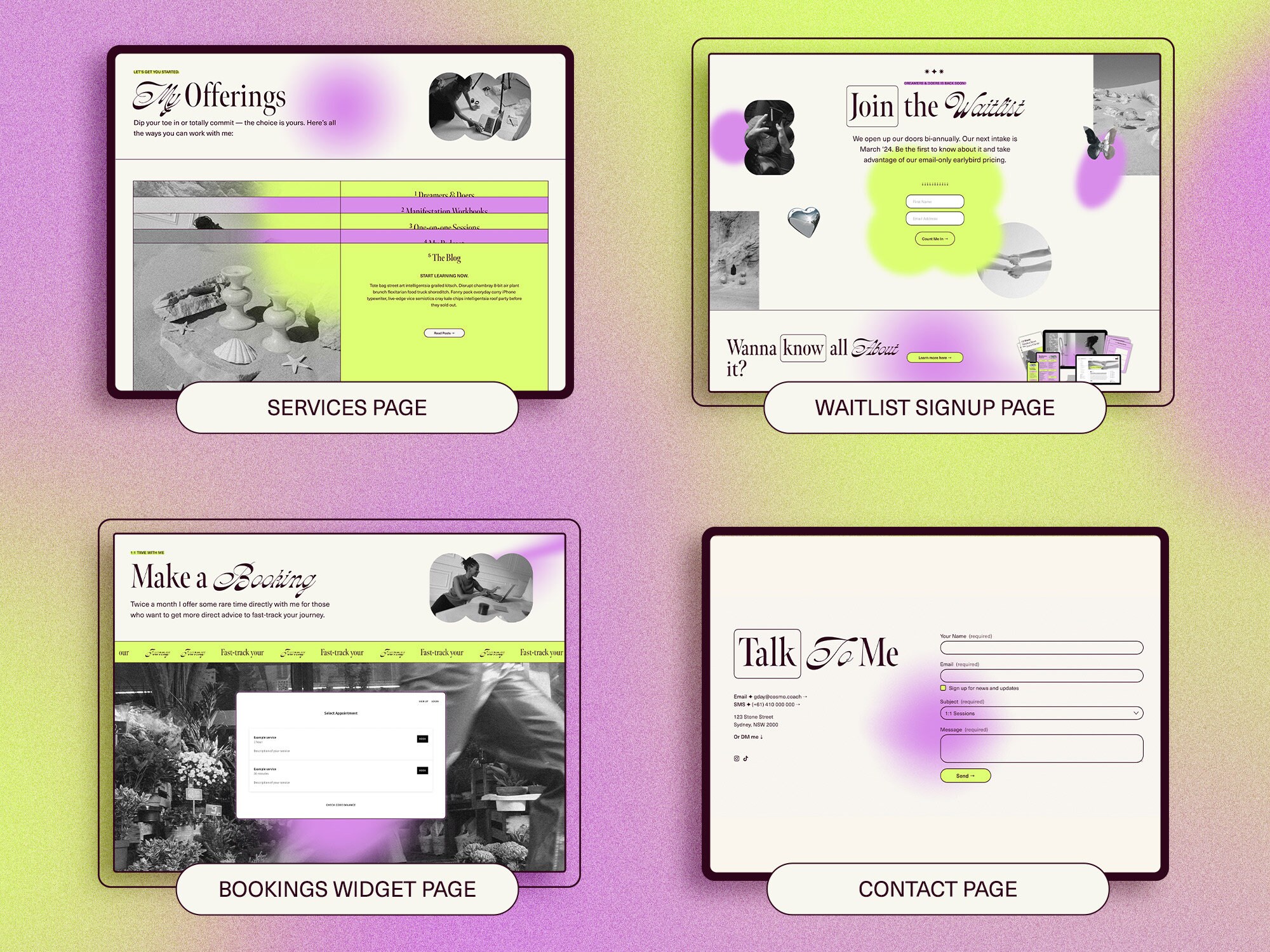 COSMO Squarespace 7.1 Fluid Website Template Ecommerce Shop & Course ...