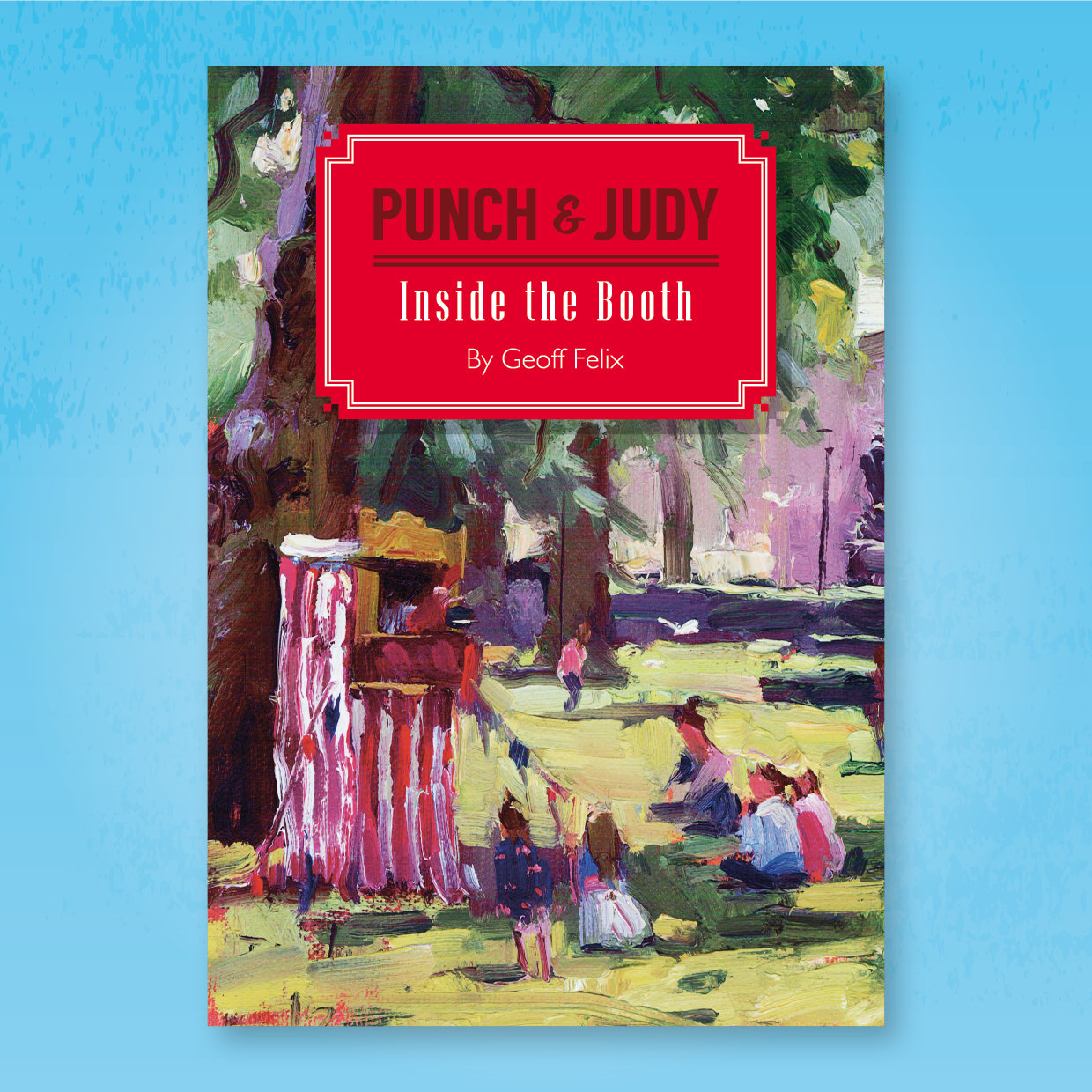 Punch and Judy Inside the Booth by Geoff Felix - Etsy