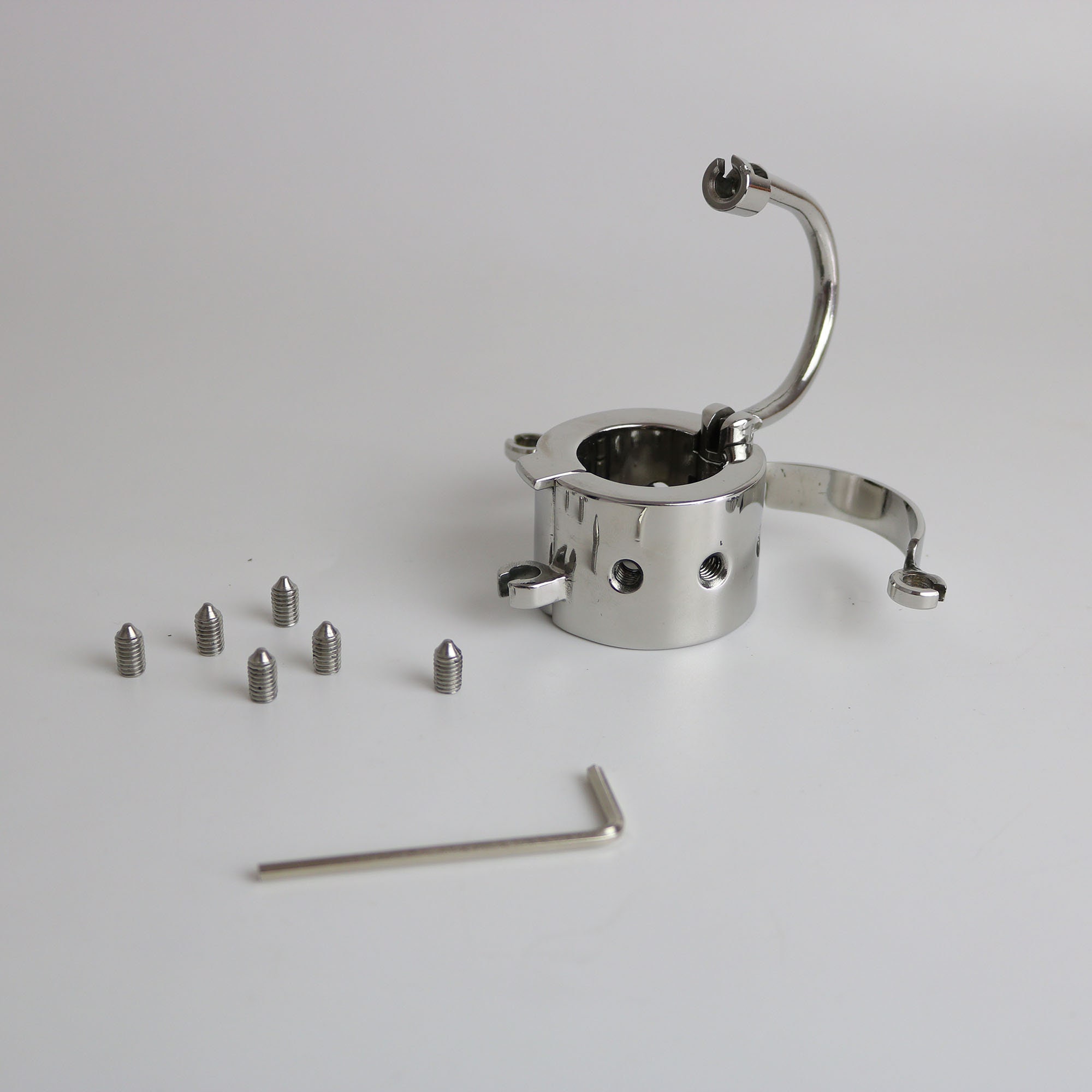 Stainless Steel Scrotum Stretcher With Ball Divided And Etsy