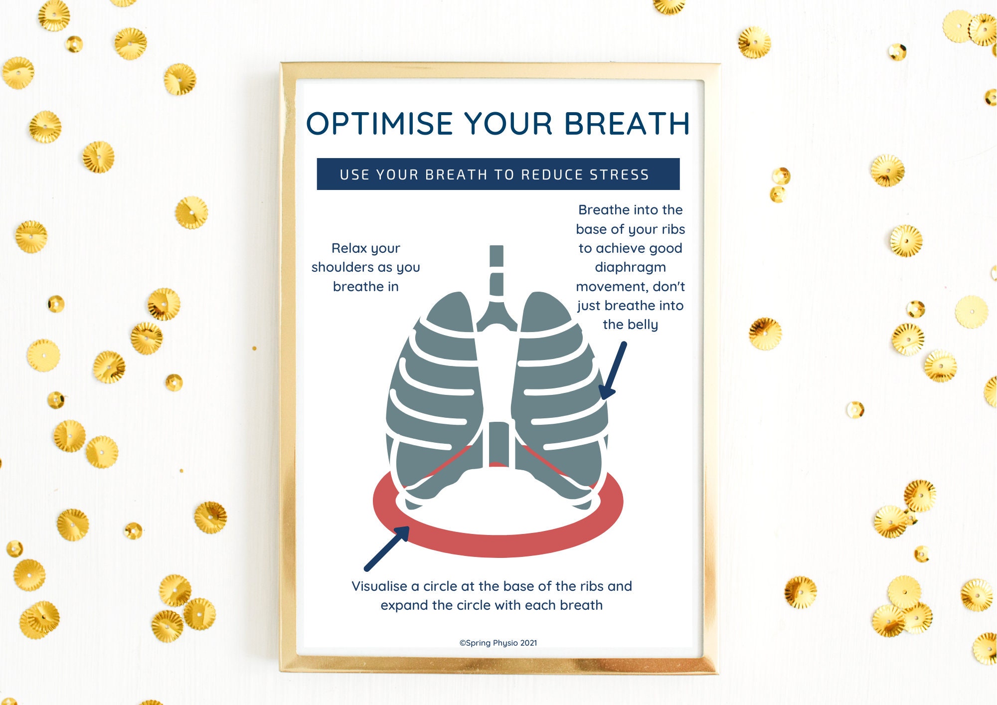 Optimal Breath Poster Yoga Breath Poster Pilates Breath - Etsy