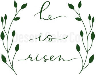 He is Risen Paper Napkins - Etsy