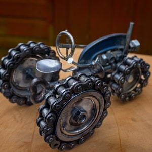Tractor Scrap Metal Sculpture - Etsy