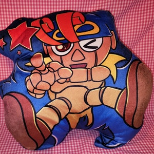 Geno Mallow Plush Pillow - Retro Gamer 90s Mario RPG Cushion Couch ...