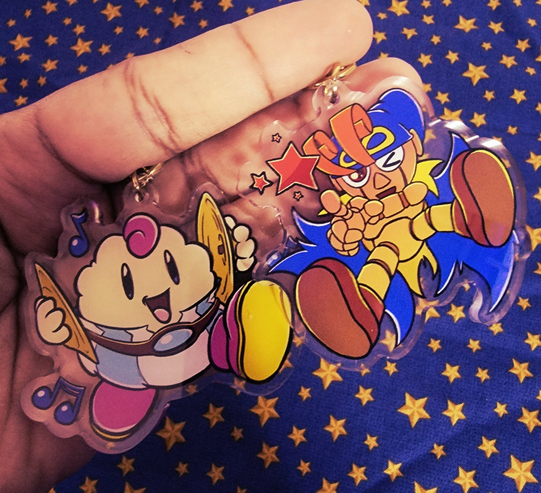 Geno and Mallow Charm - Mario RPG Puppet Cloud Keychain Cute Kawaii ...