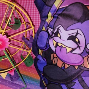 Jevil Plush Pillow Kawaii Cute Gamer Deltarune Undertale Clown ...