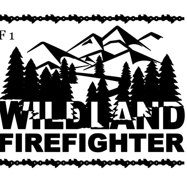 Wildland Fire Decal - Etsy