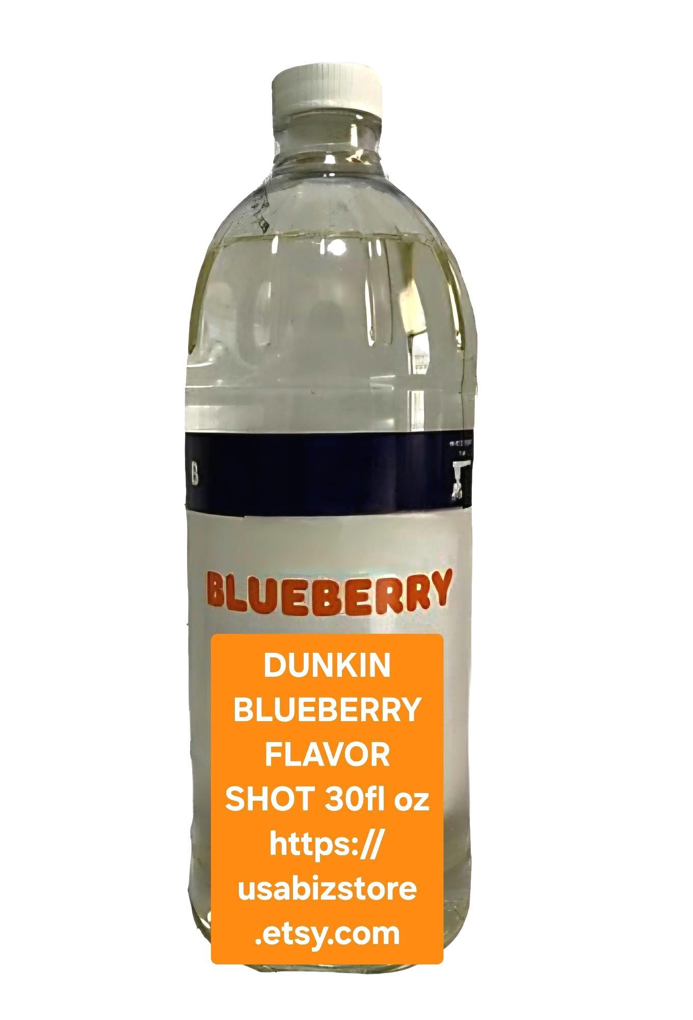 DUNCAN Donuts Unsweetened Blueberry Flavor Shot 30fl Oz, Sealed! Exp ...