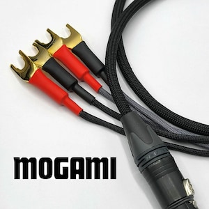 Adaptor Cable - Speaker Spade Connectors to Female 4 Pin XLR - Mogami ...