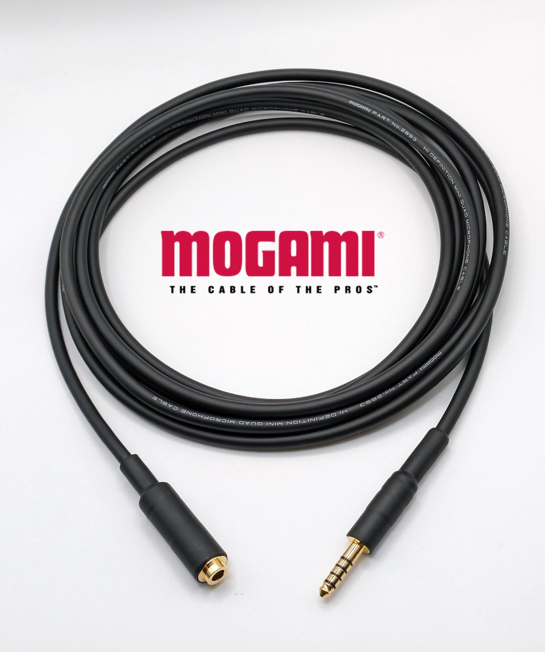 4.4mm Balanced Headphone Extension Cable - Mogami - Made in USA - Etsy