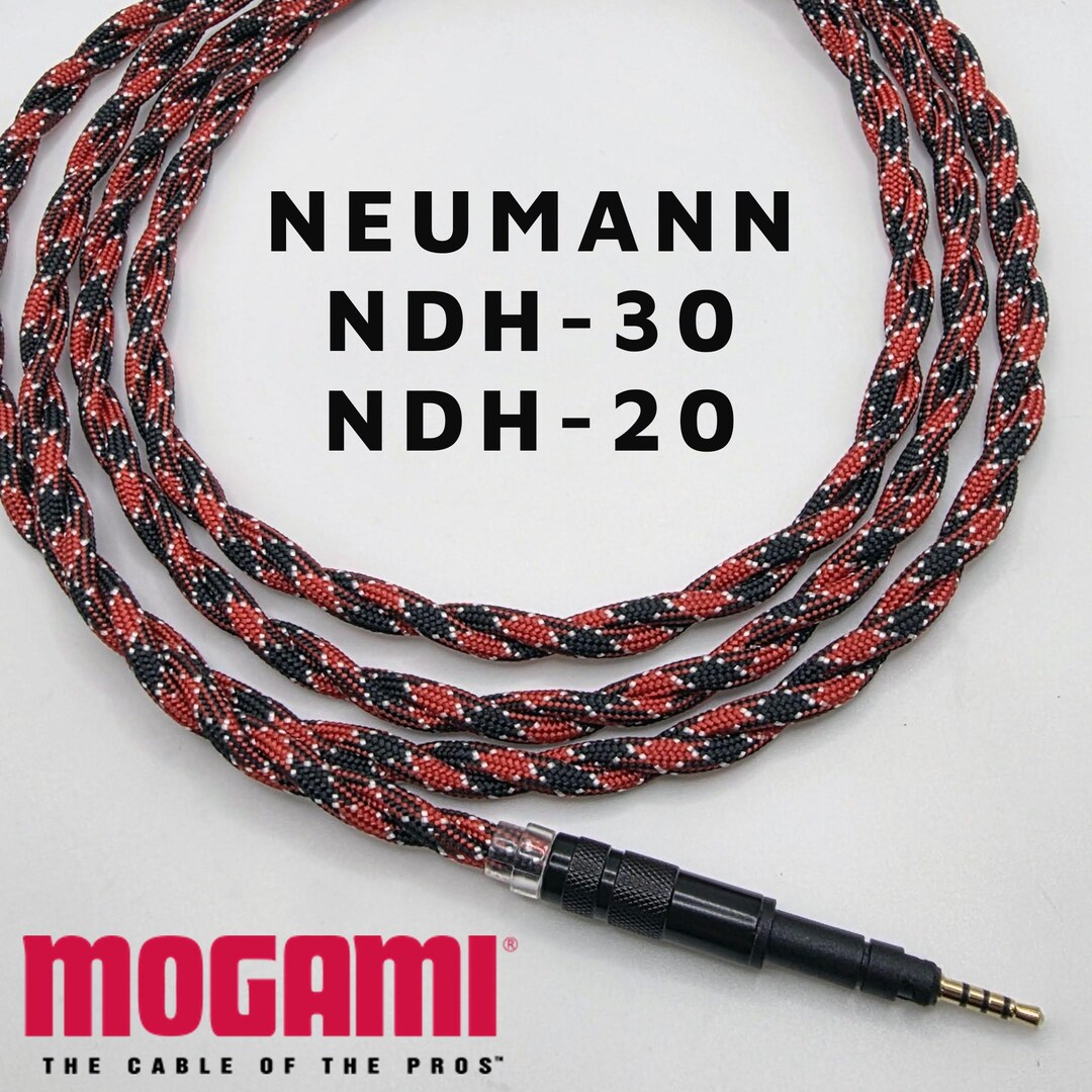 Spiral Twin - Neumann NDH-30 / NDH-20 Headphone Cable - Mogami 26AWG - Etsy